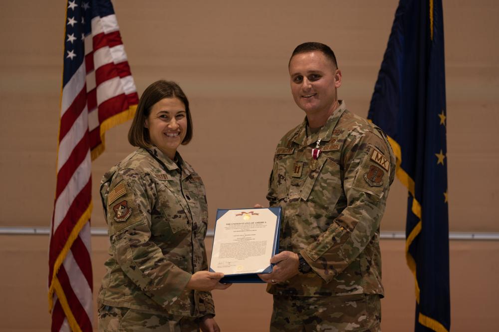 DVIDS - News - First female airman assumes command of 122nd Fighter ...