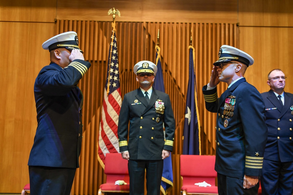 DVIDS - News - Capt. Nathan Luther Assumes Command of Submarine Squadron 17 - 101 Veterans